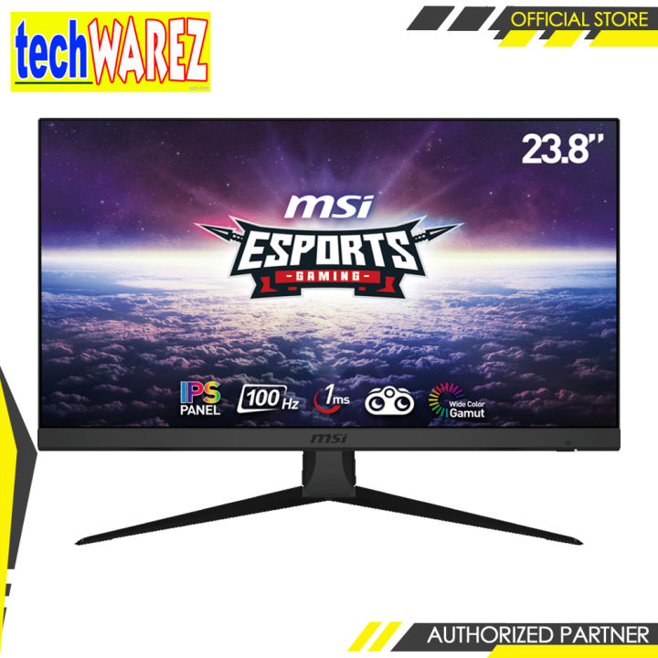 MSI Optix G2412V Gaming Monitor - 24-inch IPS Panel / FHD 1920 x 1080 ...