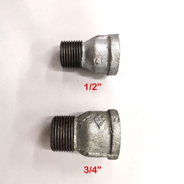 [READY STOCKS] 1/2", 3/4" GI M & F SOCKET / / GALVANISED IRON MALE AND FEMALE SOCKET PIPE / GI ...