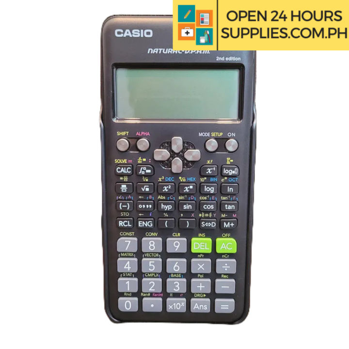 Casio Scientific Calculator Powerful Fx-570Es Plus With Natural ...