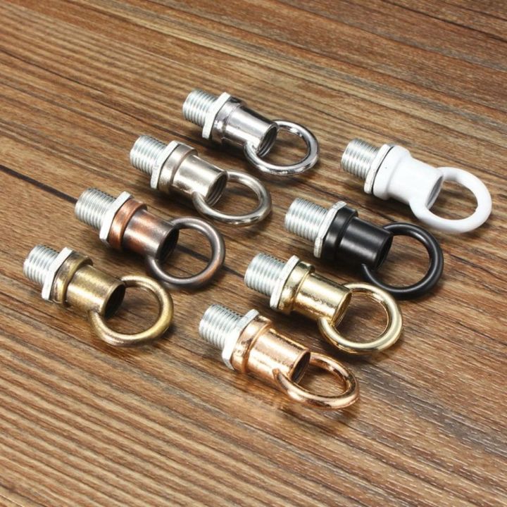 TIDINGS Metal Light Hook 10mm Thread Round M10 Antique Light Base Retro ...