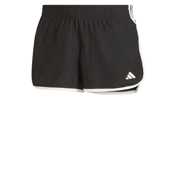 adidas RUNNING Marathon 20 Period-Proof Shorts Wanita Hitam HZ2565 ...