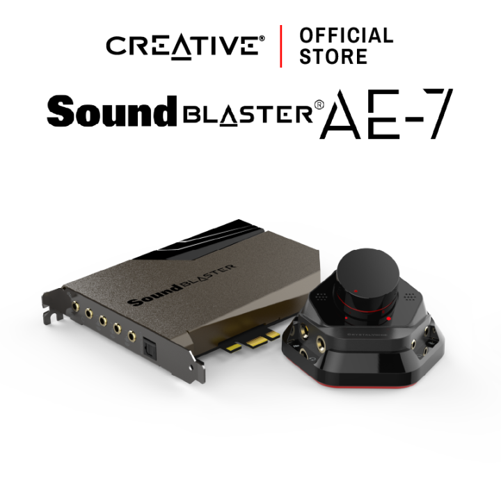 CREATIVE SOUND CARD Sound Blaster AE-7 Internal Sound Card รองรับ 5.1 ...