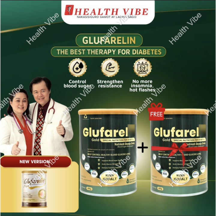 [LEGIT] Glufarelin PRO+ gold colostrum milk support diabetic diabetes ...