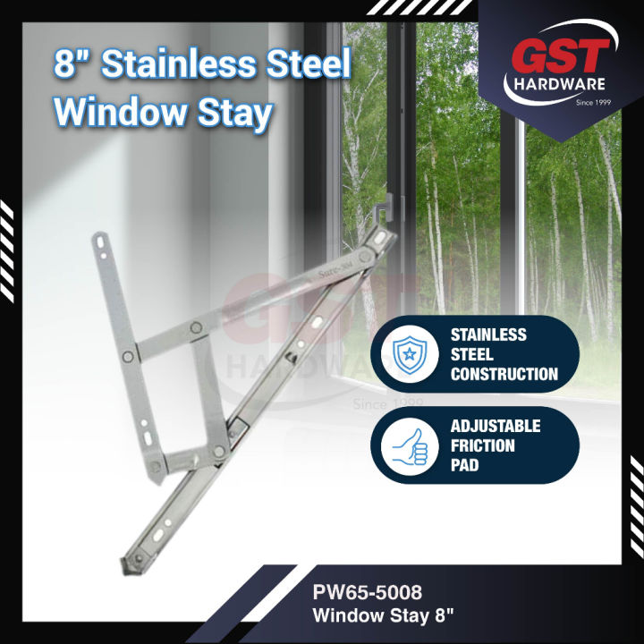 Prowess Stainless Steel Window Stay Engsel Tingkap Aluminium Kaca ...