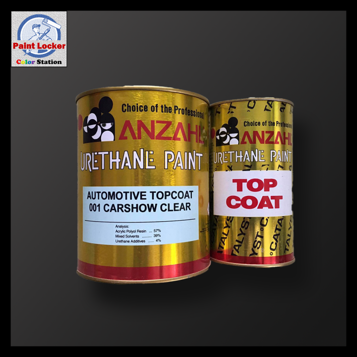 Anzahl Urethane Automotive Topcoat 001 Carshow Clear with Topcoat ...