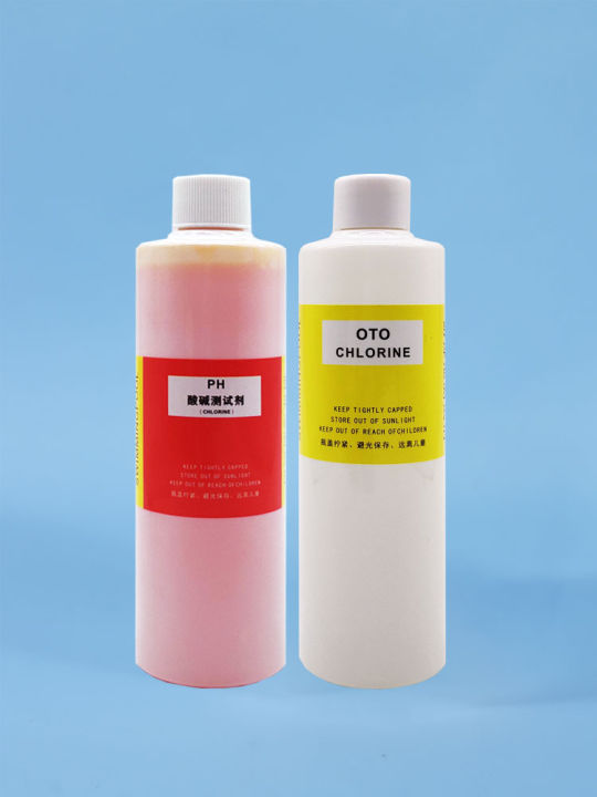 OTO water test box swimming pool Hengyongkang residual chlorine Cl acid ...