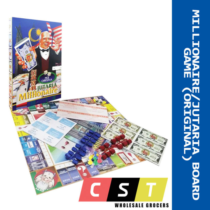 JHEE Millionaire/Billionaire/Jutaria Board Game (Original) | Lazada