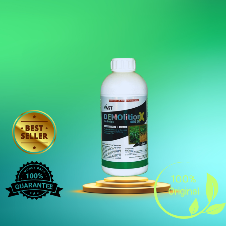 Demolition X Herbicide 480 SL 1Liter Post - Emergent Weed Killer ...