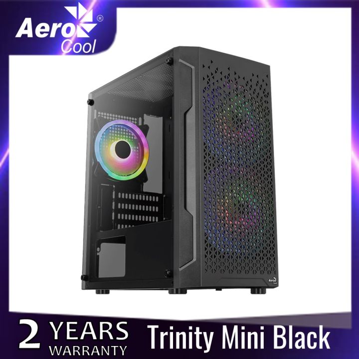 Aerocool Trinity Mini Black MINI TOWER CASE | Lazada