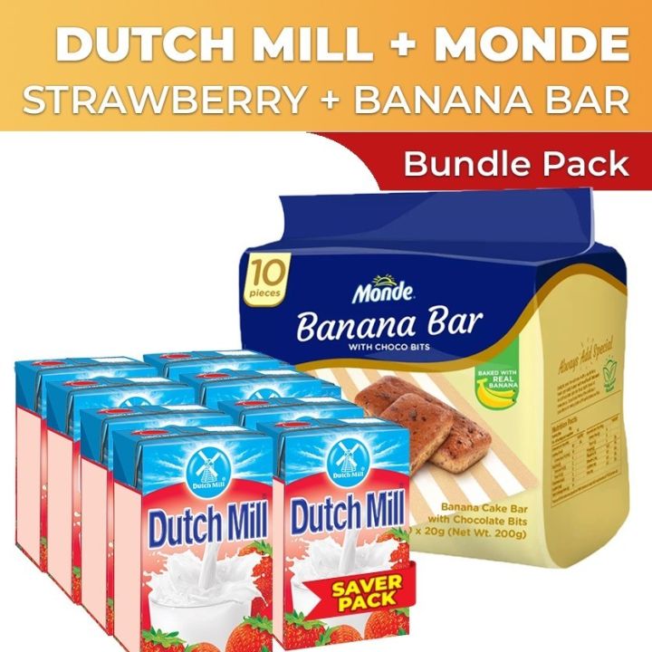 Dutch Mill Yoghurt Drink Strawberry Saverspack 90ml x 8 + 1 Monde ...