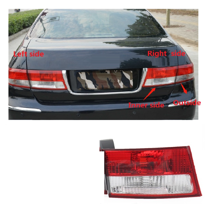 For Honda Accord 2003 2004 2005 Rear Tail Lamp Tail Lamp Taillight Rear Light Assembly Without Lamp Bulb Left And Right Tail Lamp Lazada Lazada PH