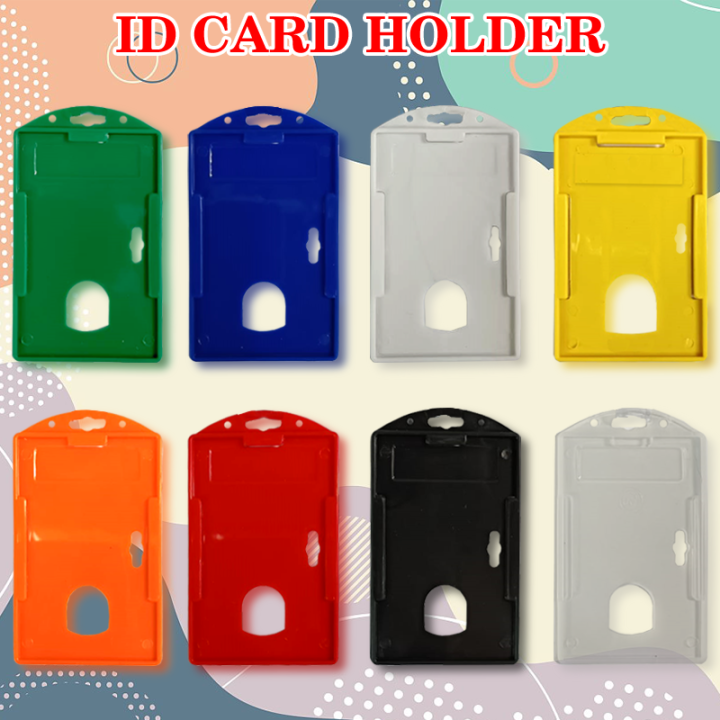ID CARD holder Casing ID Card Frame ID Card Tebal ( isi 10 pcs | Lazada ...