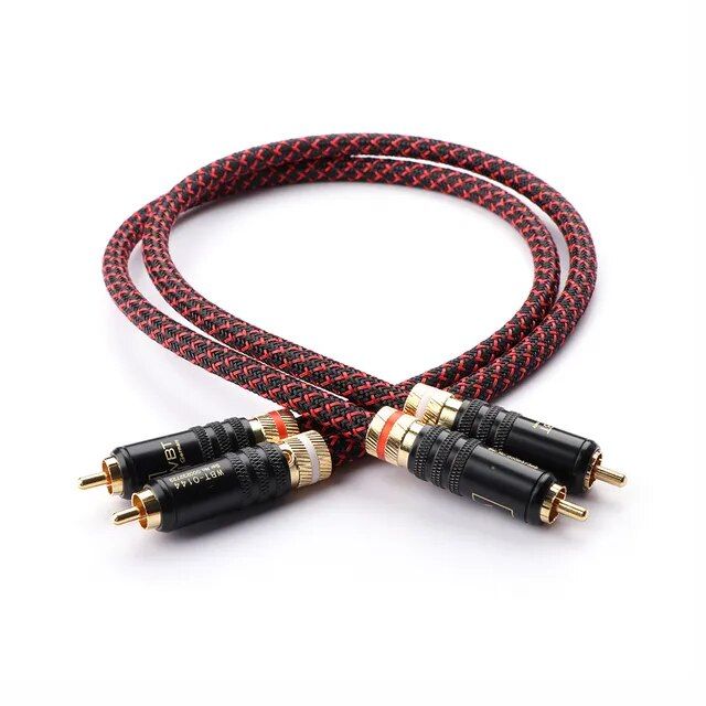 CANARE L-4E6S Hifi Audio Pure Copper HiFi Audio cable RCA Interconnect ...