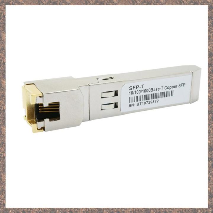 Gigabit RJ45 SFP Module 10/100/1000Mbps SFP Copper RJ45 SFP Transceiver ...