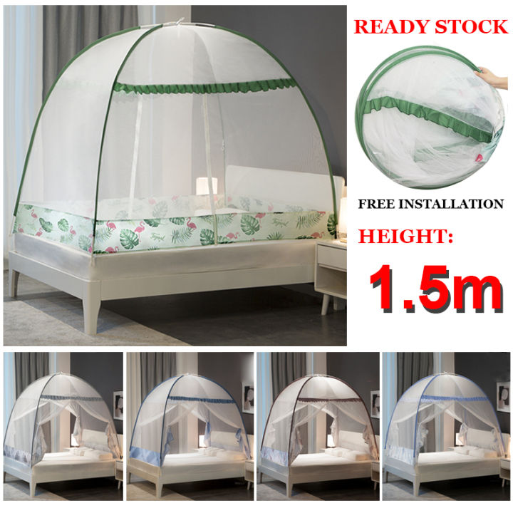 Bestenrose 180cm Mosquito Net Tent Home Decoration Student Double-Layer ...