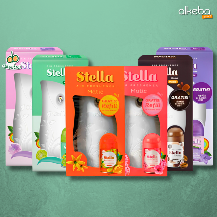Stella Otomatis Set Box 160 ml Pengharum Ruangan Spray | Lazada Indonesia