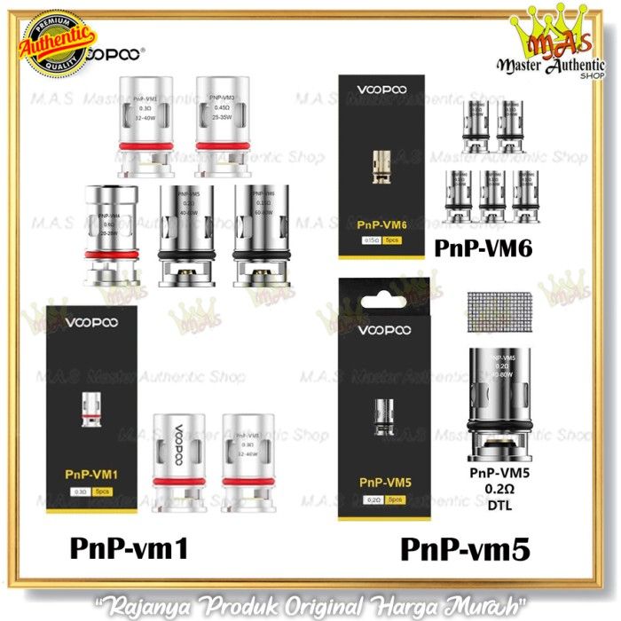 Authentic Coil pnP-by VOOPOO | Lazada Indonesia