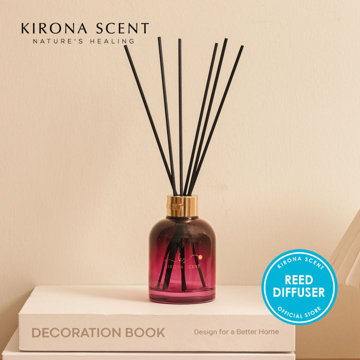 [KIRONA SCENT] Home Fragrance Reed Diffuser | 120ml | Luxe Fuchsia Pink ...