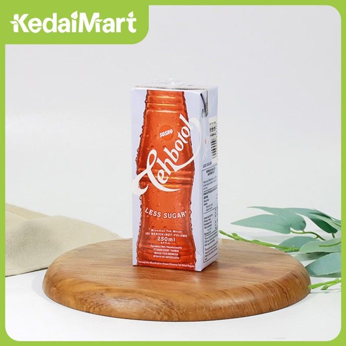 Teh Botol Sosro Less Sugar 250 ml | Lazada Indonesia