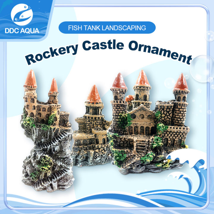 【DDC AQUA】Aquarium Polyresin Tower Castle Ornament Fish Tank | Lazada PH 【DDC AQUA】Aquarium Polyresin Tower Castle Ornament Fish Tank | Lazada PH