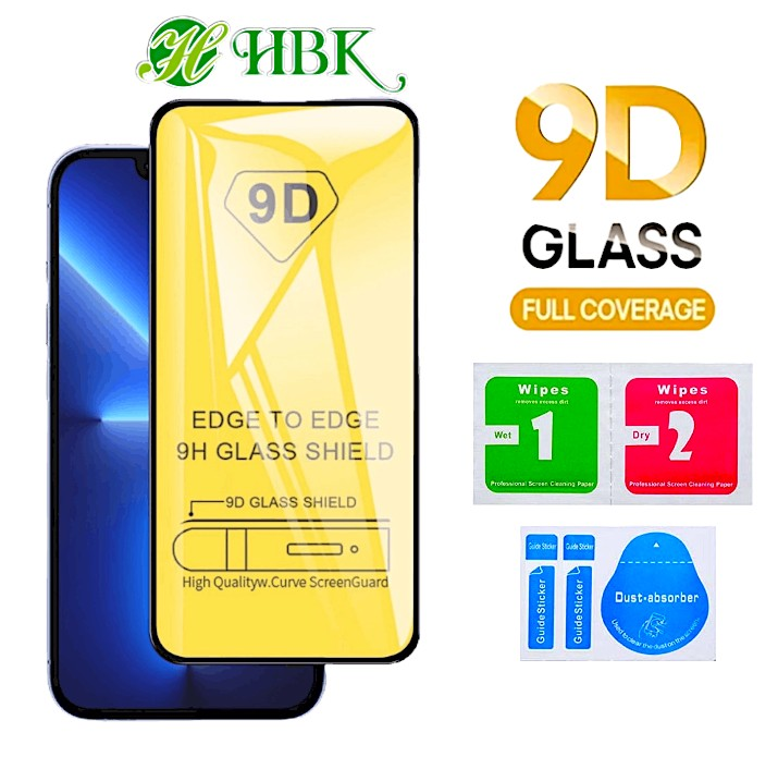 9D Full Cover Glass Screen Protector For Realme 11 5 pro 5i 6i c3 c11 ...