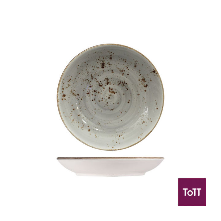 Cerabon By Petye Dove Rustic Porcelain Deep Plate | Lazada Singapore