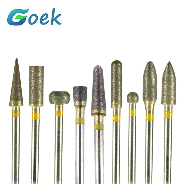 1 Piece Dental Fully-Sintered Diamond HP Drill Bur Extra Fine Dentistry ...