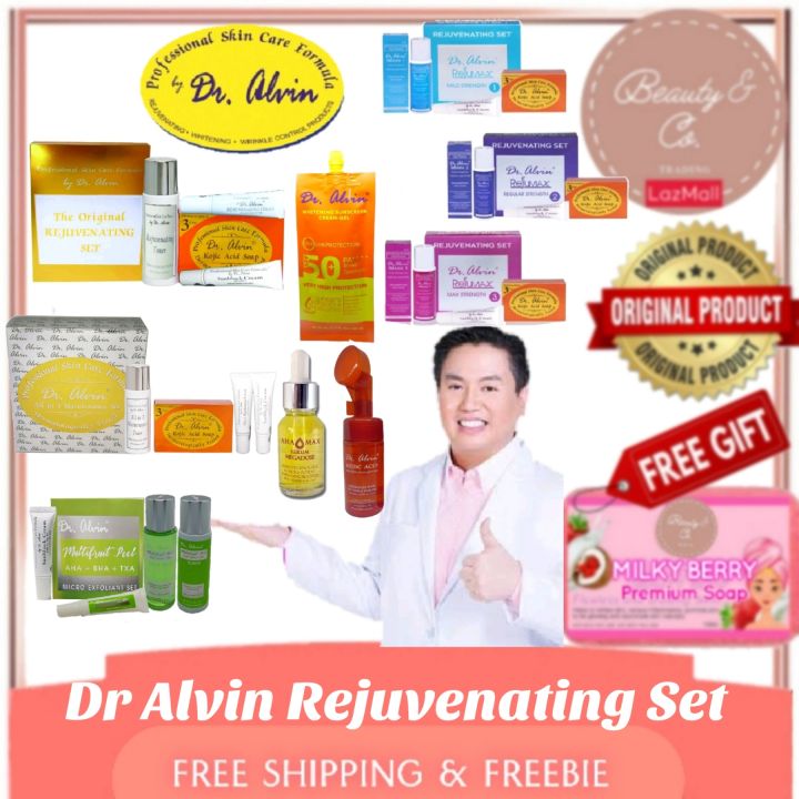 The Original Rejuvenating Set dr.alvin, Maintainance Set, Set 1,2,3,4,5 ...