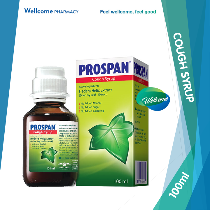 Prospan Dry Ivy Leaf Extract Cough Syrup - 100ml | Lazada