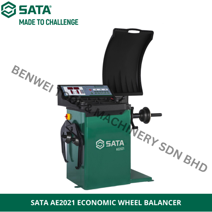 SATA AE2021 ECONOMIC WHEEL BALANCER / WHEEL BALANCHING / TYRE BALANCER ...