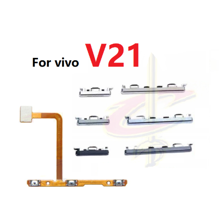 Power on off volume button flex for vivo V21 4G 5G V2066 V2108 | Lazada PH