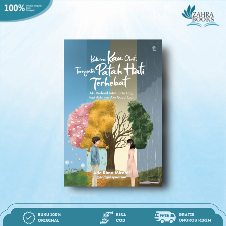 Novel Kukira Kau Obat, Ternyata Patah Hati Terhebat By Ade Rima Miranti ...