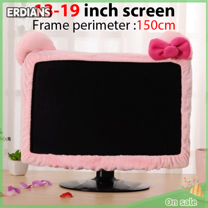ERDIANS Cute Dust-proof Computer Notebook Monitor Decorative Cover ...