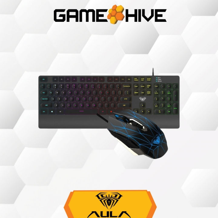 Aula T201 Wired Keyboard & Mouse | Keyboard | Mouse | Combo keyboard ...