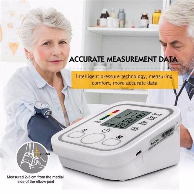 Electronic Digital Automatic Arm Blood Pressure Monitor BP | Lazada PH