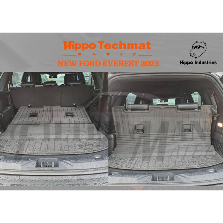 FORD EVEREST 2015-2024 Hippo Techmat Basic Full Cargo Trunk Tray V2 | Lazada PH