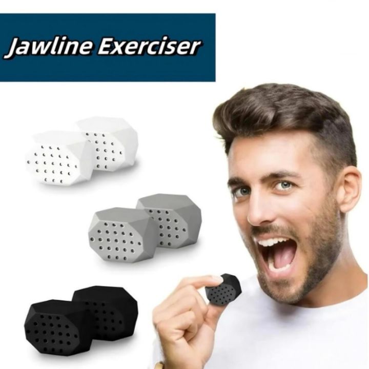 2ps Jaw Trainer Jawline Exercise Face Jaw Belot V Shape Face Double Chin Lifting Face Shape ...