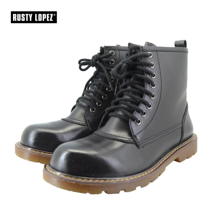 Rusty Lopez Men's Leather Boots | Lazada PH