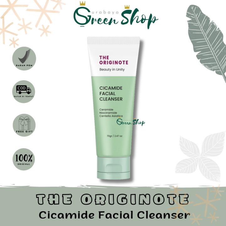 The Originote Cicamide Facial Cleanser - Face Wash Facial Wash Sabun ...