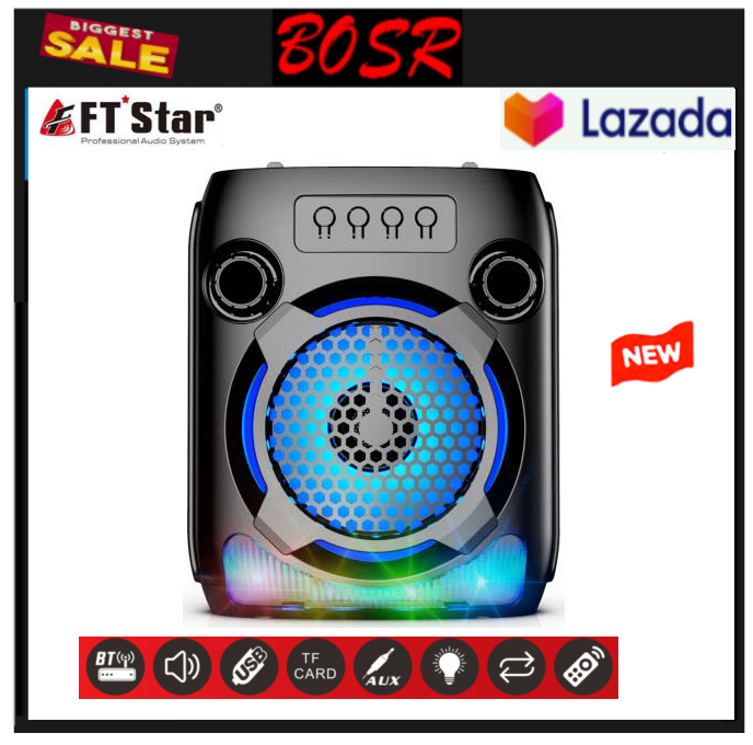 FT-Star FPA-226 6.5" Inches Trolley Speaker | Lazada PH