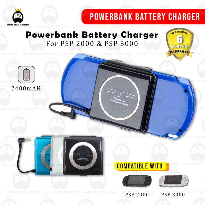 Sony PSP 2000 3000 Powerbank Battery Charger [Ship From Malaysia ...
