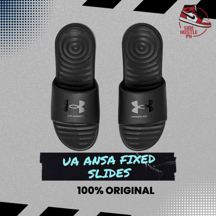 Under Armour Ansa Fixed Slides 【100% Original】 | Lazada PH