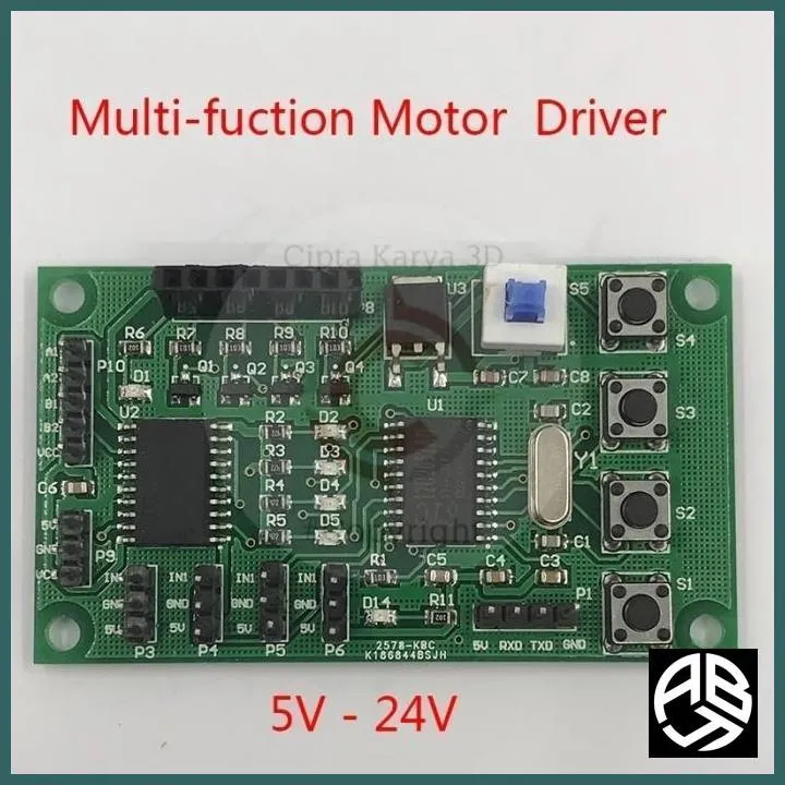 DC MOTOR PWM DRIVER BOARD CONTROLLER FOR DC MOTOR MAX 5V-18V 12A-15A ...