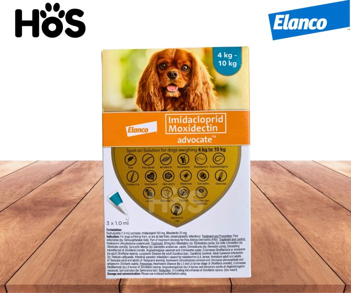 Advocate Spot-on Solution for Dogs 4-10Kg | Lazada PH