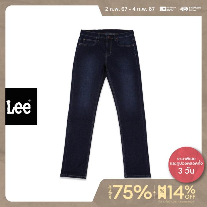 LEE กางเกงยีนส์ผู้ชาย เอวกลาง ทรงเข้ารูป Zed รุ่น LE F423MZEDS26 ...