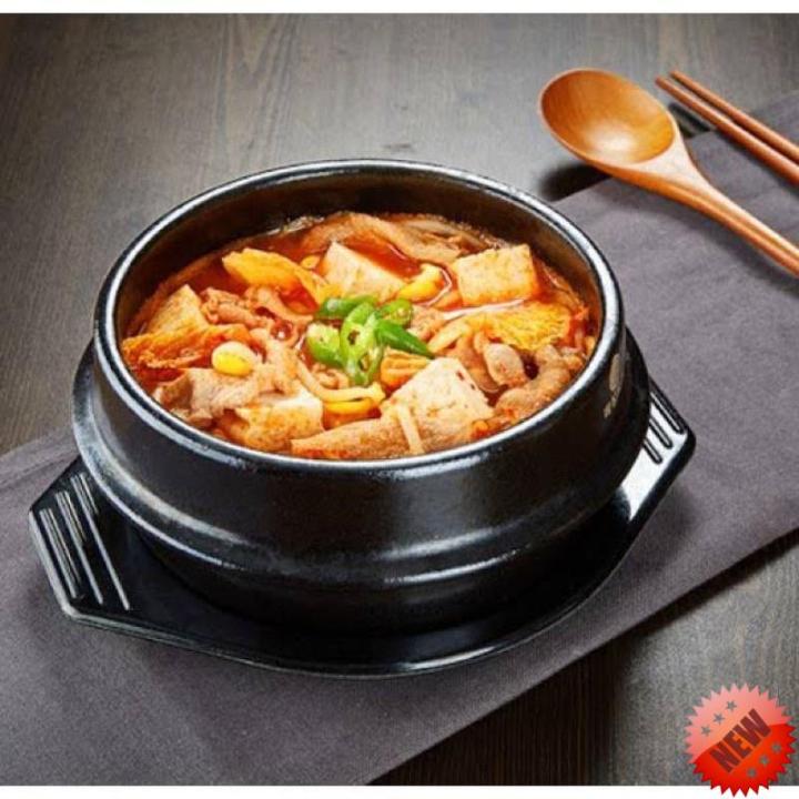 Korean Ttukbaegi Dolsot Stone Bowl Earthenware Clay Pot Bowl For Steam ...