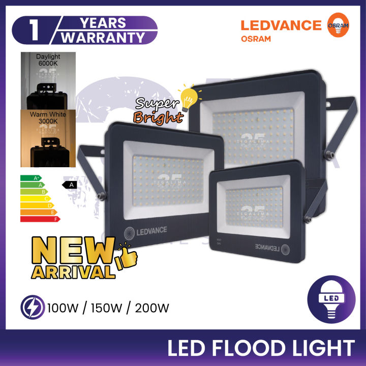 OSRAM LEDVANCE LED Floodlight 100W 150W 200W Outdoor Flood Light LED ...