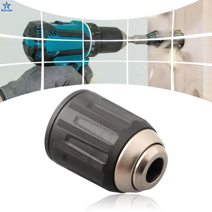 Toolstar Drill Chuck Keyless Design for DHP484 For DDF484 For DDF446 ...