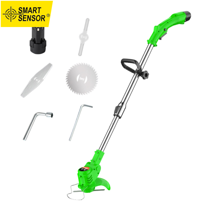 Smart Sensor 24V Electric Grass Trimmer Rechargeable Handheld Lawn ...