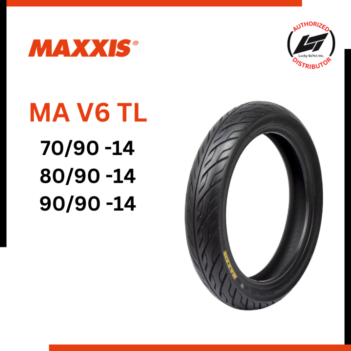 Maxxis MAV6 TL Motorcycle Tires Rim 14 | Lazada PH